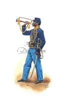 Trumpeter, USCT Cavalry, 1864 – The Art of Don Troiani