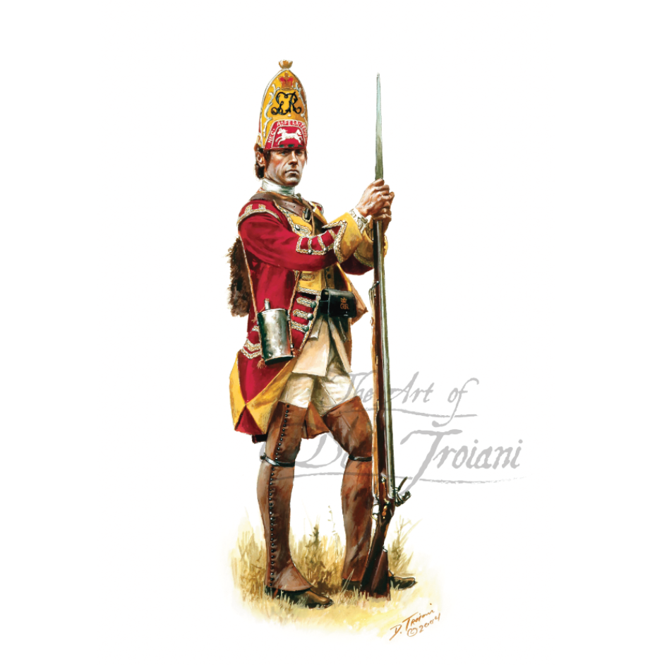 a) French & Indian War Soldier Studies (1754-1763) – The Art of Don Troiani