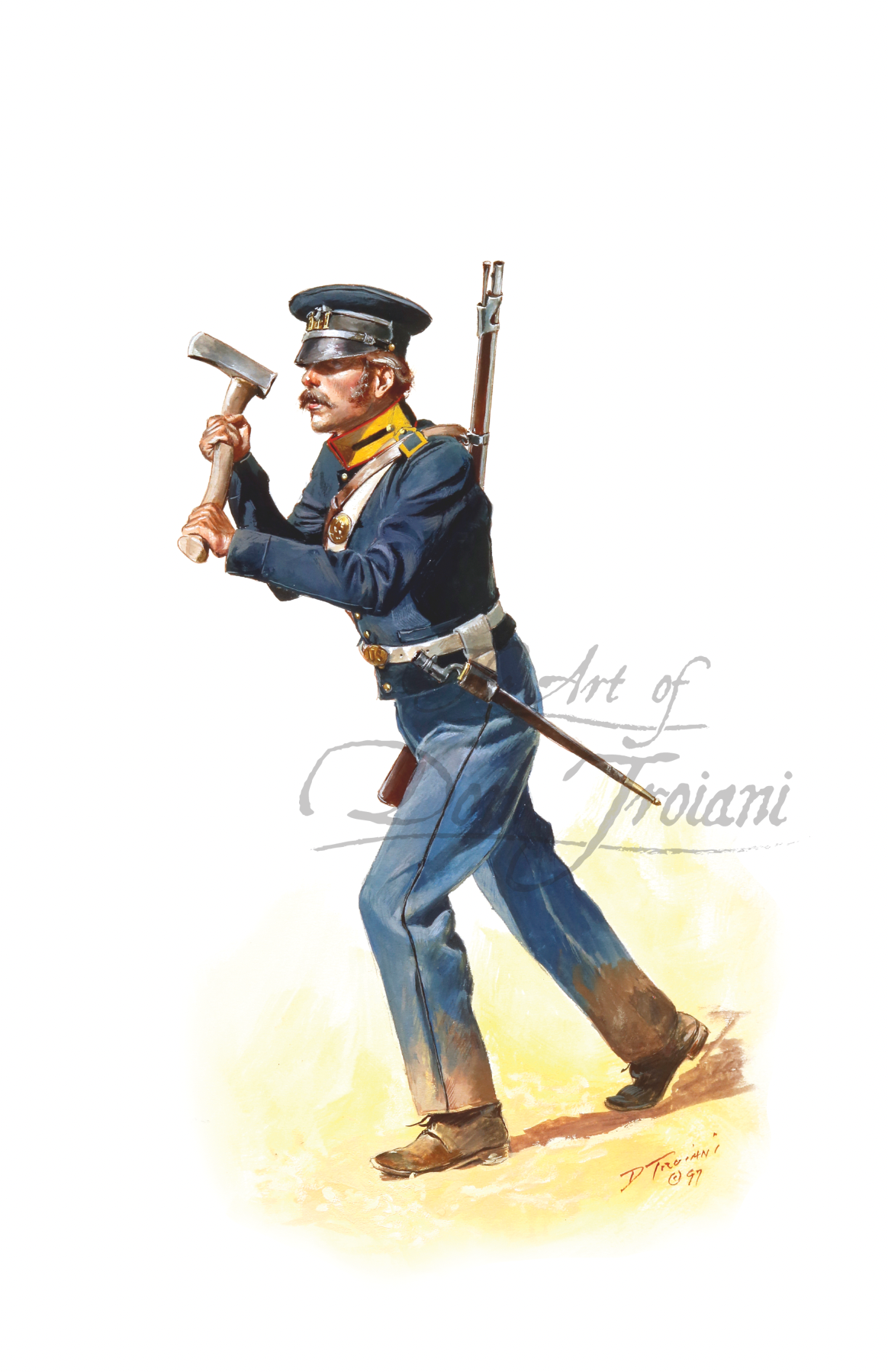 U.S. Army Corps of Engineers, 1847 – The Art of Don Troiani