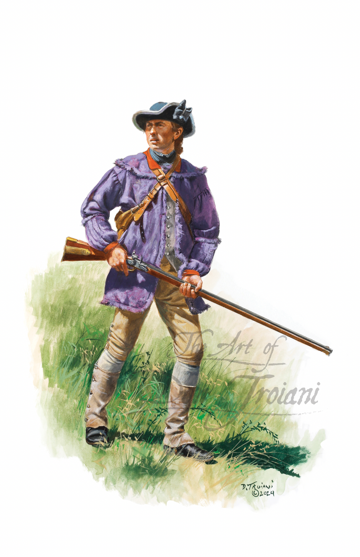 b) American Revolution, American Forces and Allies Soldiers Studies (1 ...