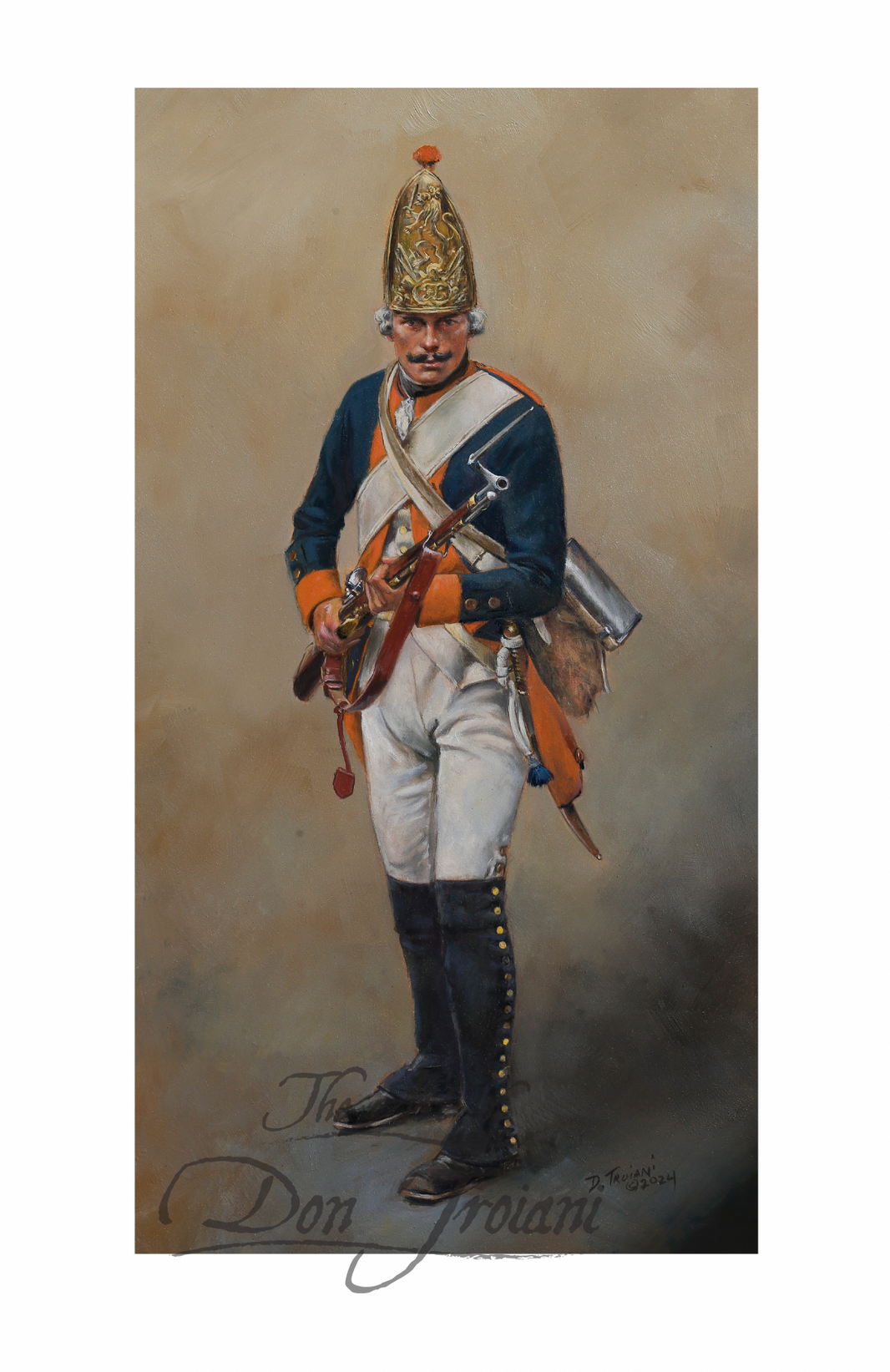 c) American Revolution, Crown & Loyalist Forces Soldiers Studies (1770 ...