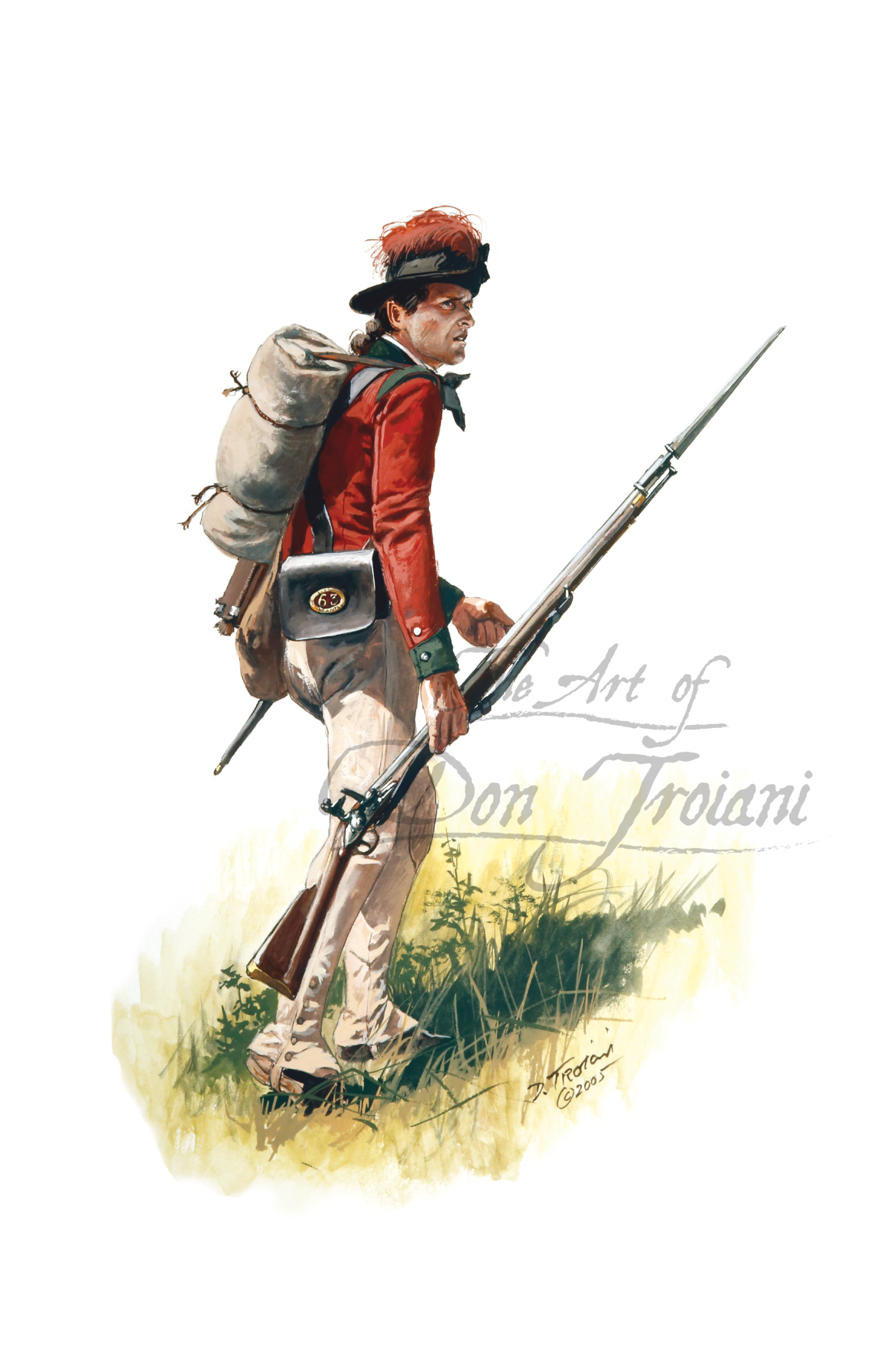 63rd Foot Light Infantryman, 1778-81 – The Art of Don Troiani