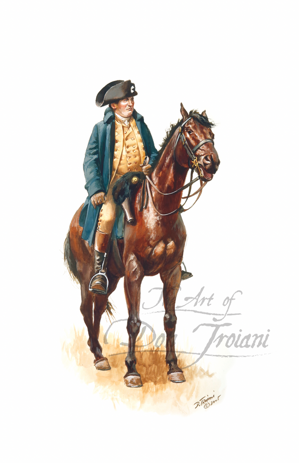 Major General Daniel Morgan, Cowpens, 1780 – The Art of Don Troiani