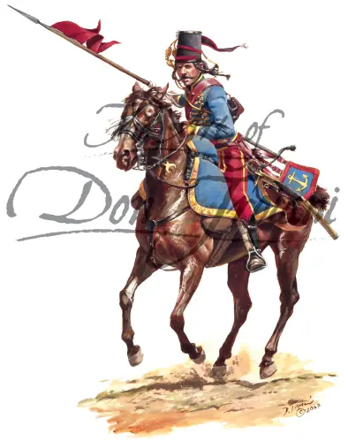 French Army: Lancer Of Lauzun’s Legion – The Art of Don Troiani