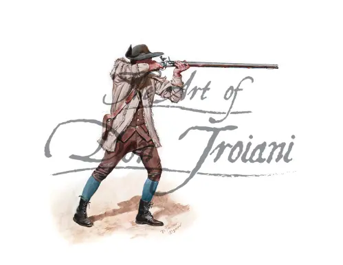 North Carolina Militia, 1776, Moore’s Creek Bridge – The Art of Don Troiani