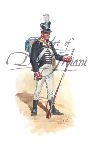 16th U.S. Infantry, 1812-1813 – The Art of Don Troiani