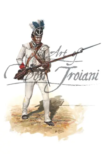 Rhode Island Regiment Private, 1781 – The Art of Don Troiani