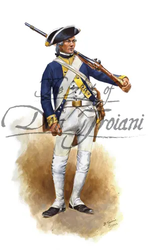 3rd Waldeck Regiment, 1776 – The Art of Don Troiani