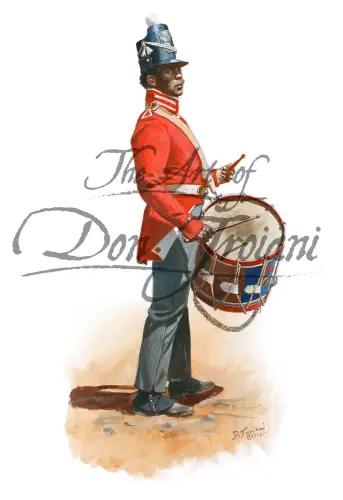 Jordan B. Noble, 7th US Infantry, 1815 – The Art of Don Troiani